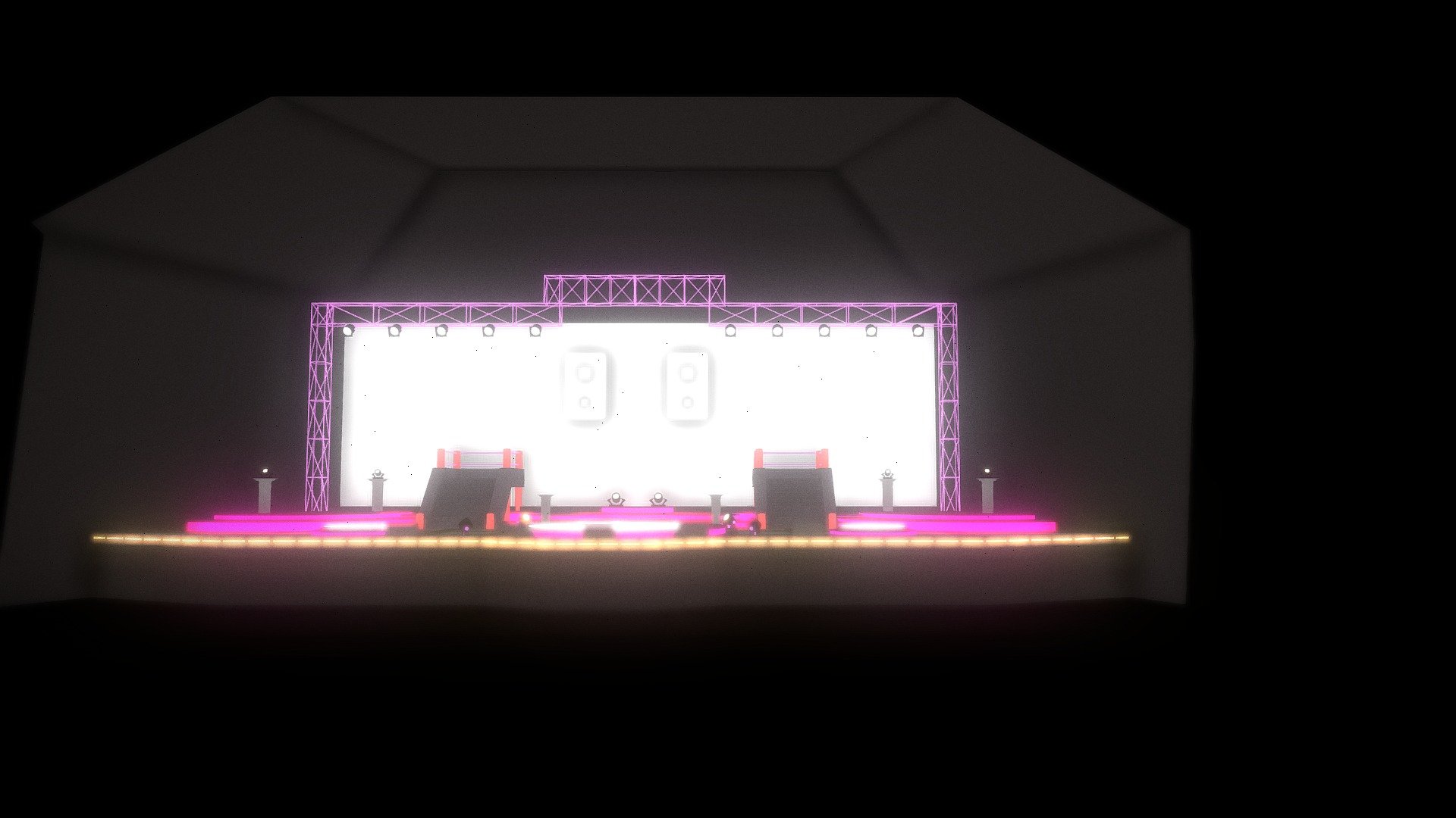Dancing / Singing Stage - Download Free 3D model by spiller_plays ...