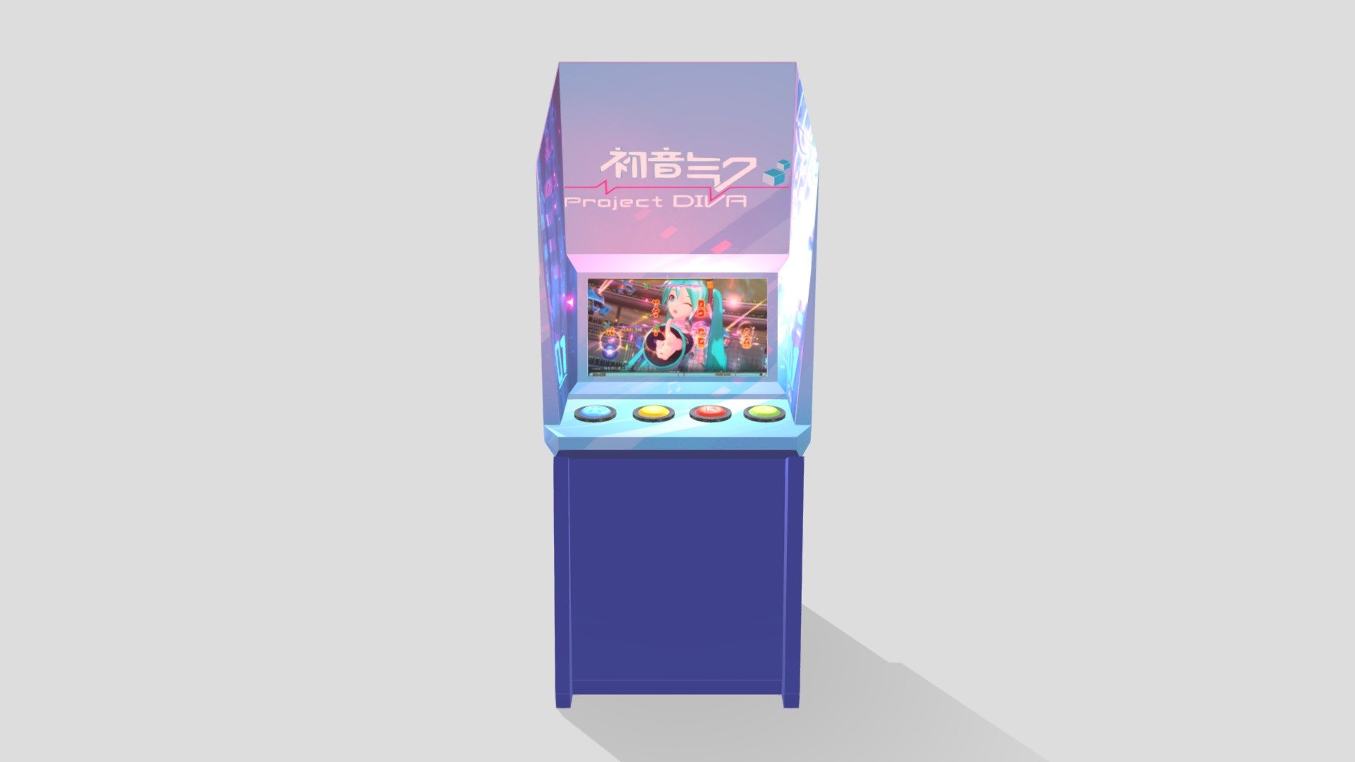 miku arcade - 3D model by SennaDuizendstra [3b53248] - Sketchfab