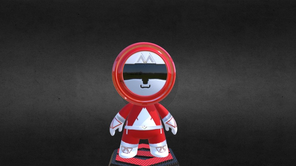 Meet Mat Red Ranger-Melody Alvarez - 3D model by Myamel [3b580ab ...