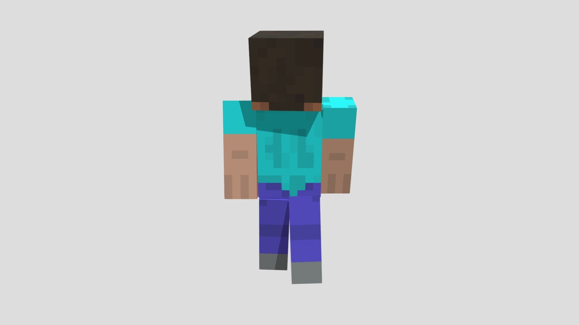 Minecraft-Steve - 3D model by emceemotive [3b58476] - Sketchfab
