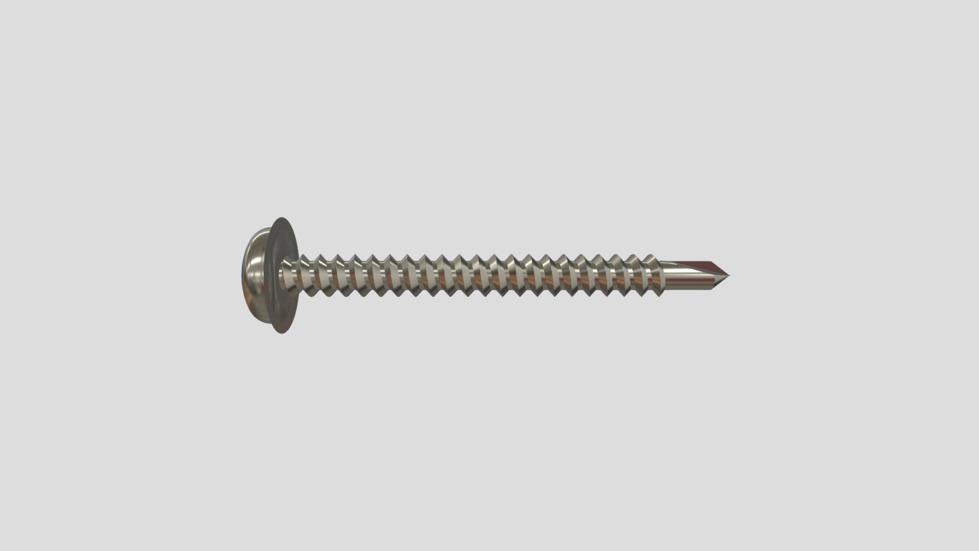pan head square recess self-tapping screws - 3D model by guimuux ...