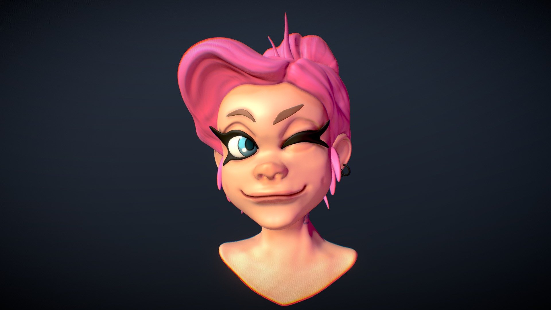 Design Character Girl - 3D model by dsv86 [3b5bae5] - Sketchfab