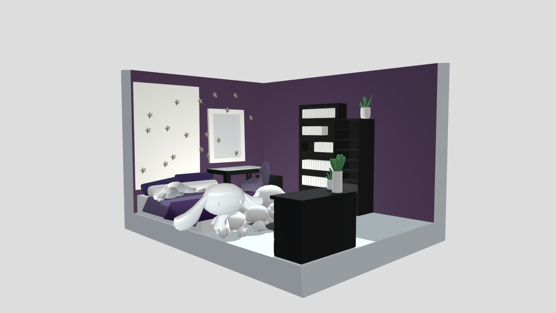 my room - 3D model by kiyomajo [3b5c877] - Sketchfab
