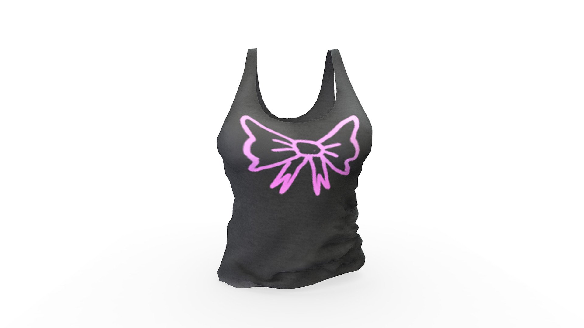 Female Tank Top Vest Buy Royalty Free 3d Model By 3dia 3b5c89d Sketchfab Store