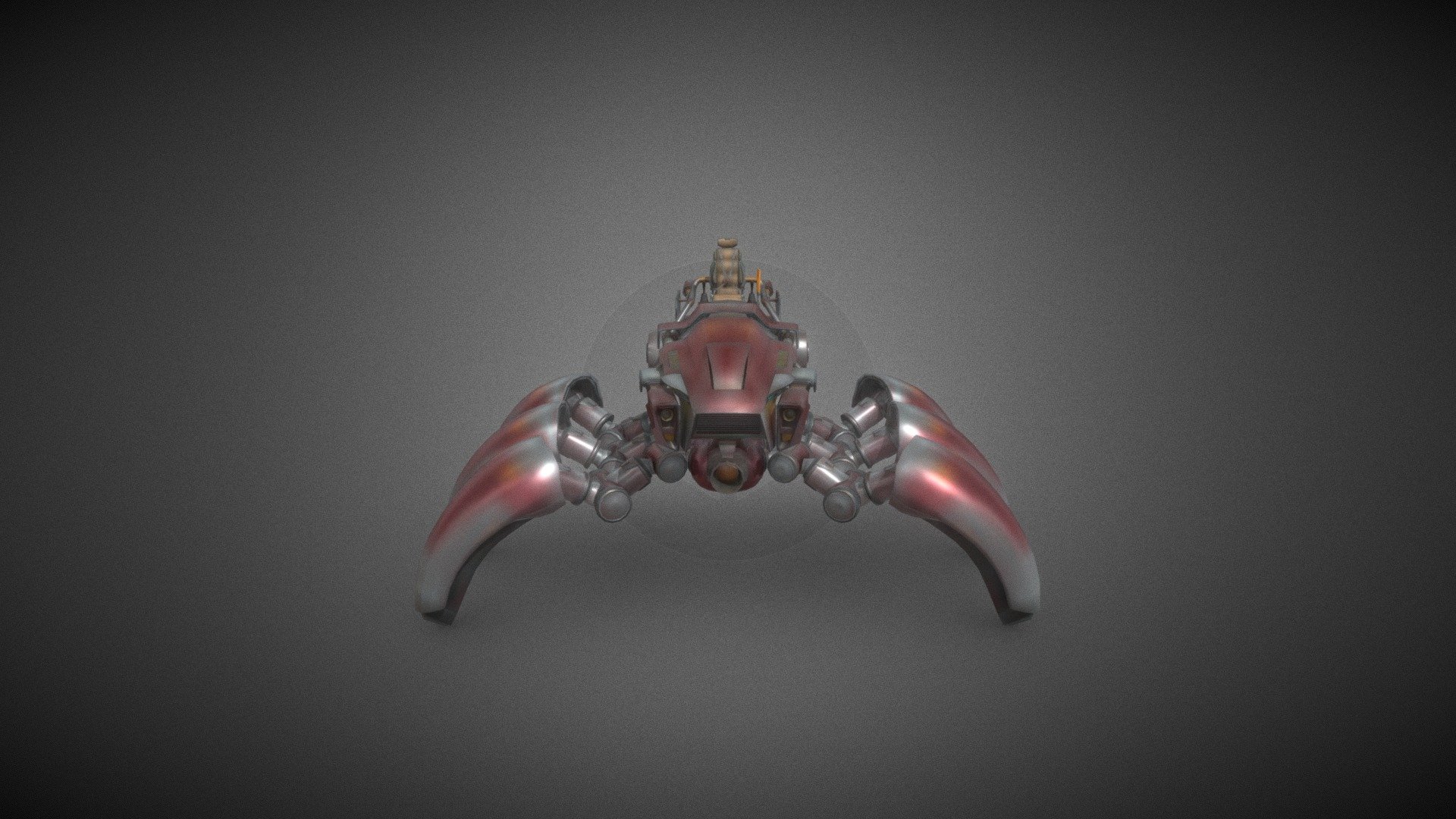 Spider Bike Sci-Fi - 3D model by naufalmdz [3b5dddd] - Sketchfab