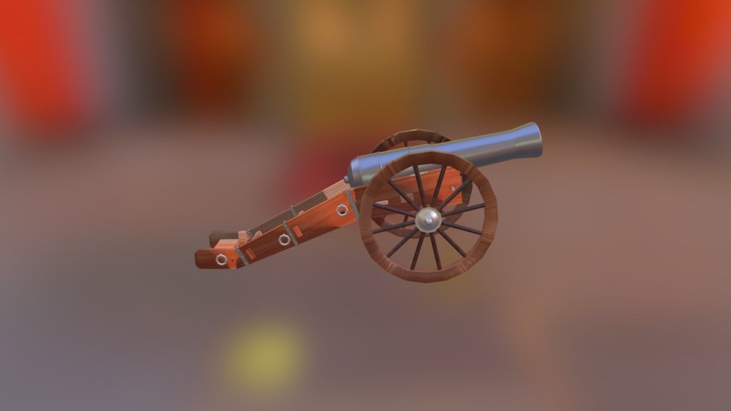 Medieval Cannon Texture - 3D model by JNguyen [3b5e35d] - Sketchfab