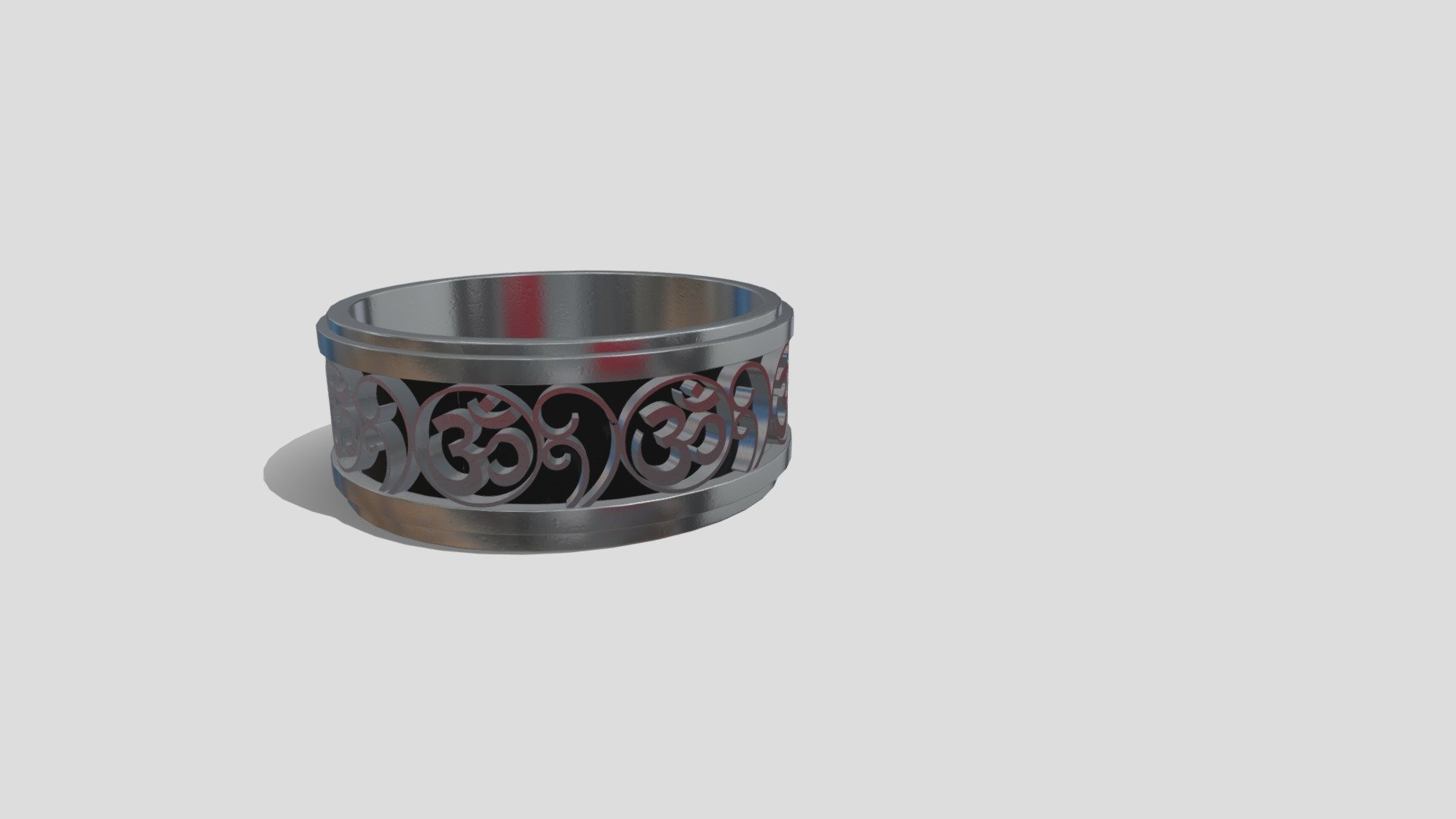 Silver Ring - 3D model by mehrotratwishanchaya [3b5ea06] - Sketchfab