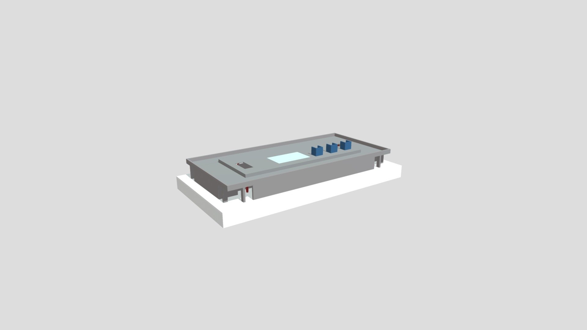 Reflecting Pool - Oliver JC - Download Free 3D model by building71 ...