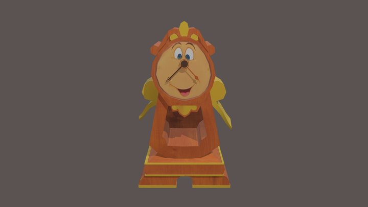 Cogsworth 3D models - Sketchfab