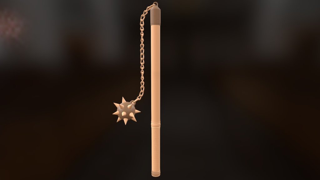 Chain Mace - 3D model by jspencer006 [3b6173b] - Sketchfab