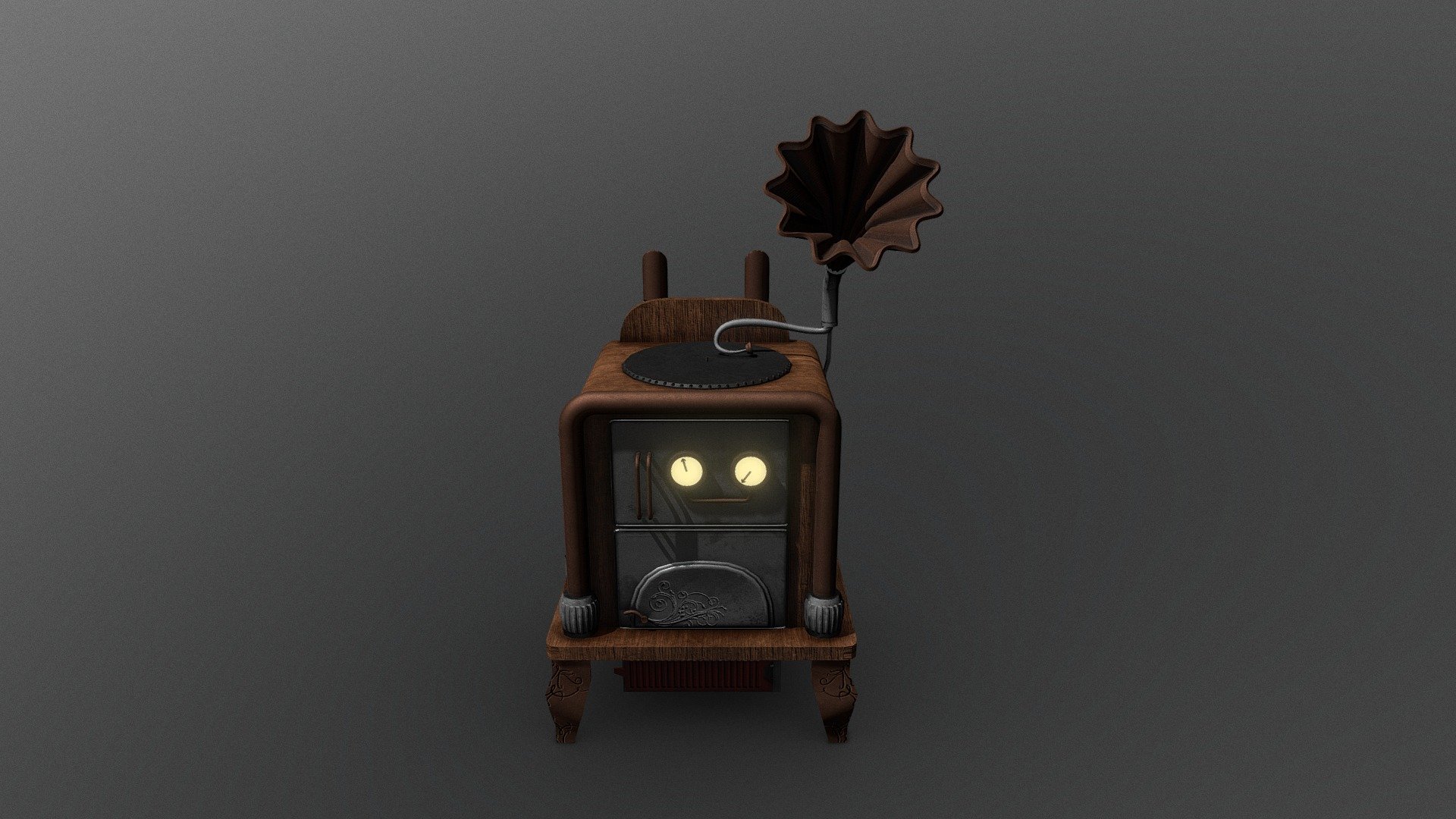 Vitrola - 3D model by elgodox [3b67ebf] - Sketchfab