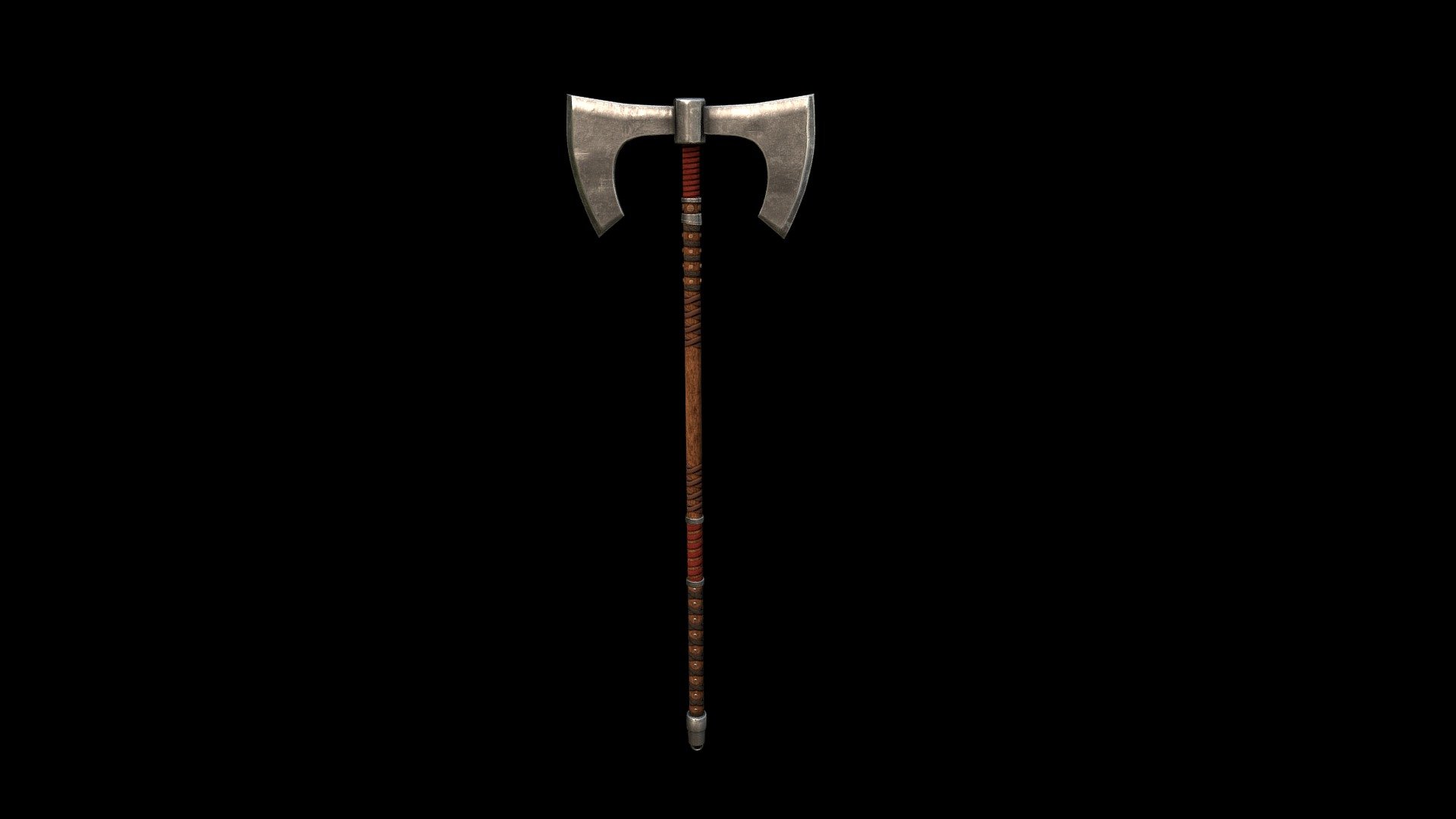 Two Hand Axe - 3D model by Dawid Golob (@loordzik) [3b682d5] - Sketchfab