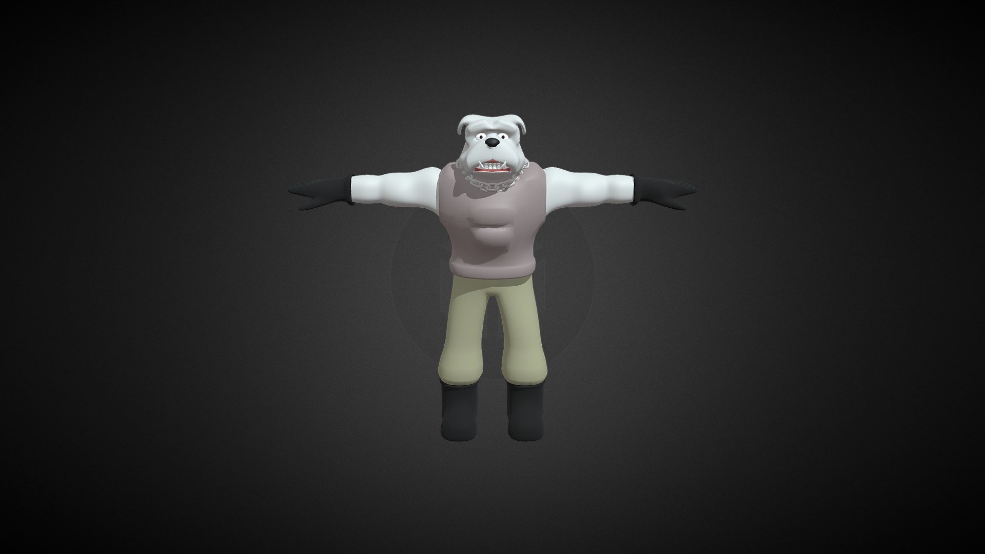 Bully Dog - 3D model by Leo's Freelance 3D Artist (@cyonelo) [3b68863 ...