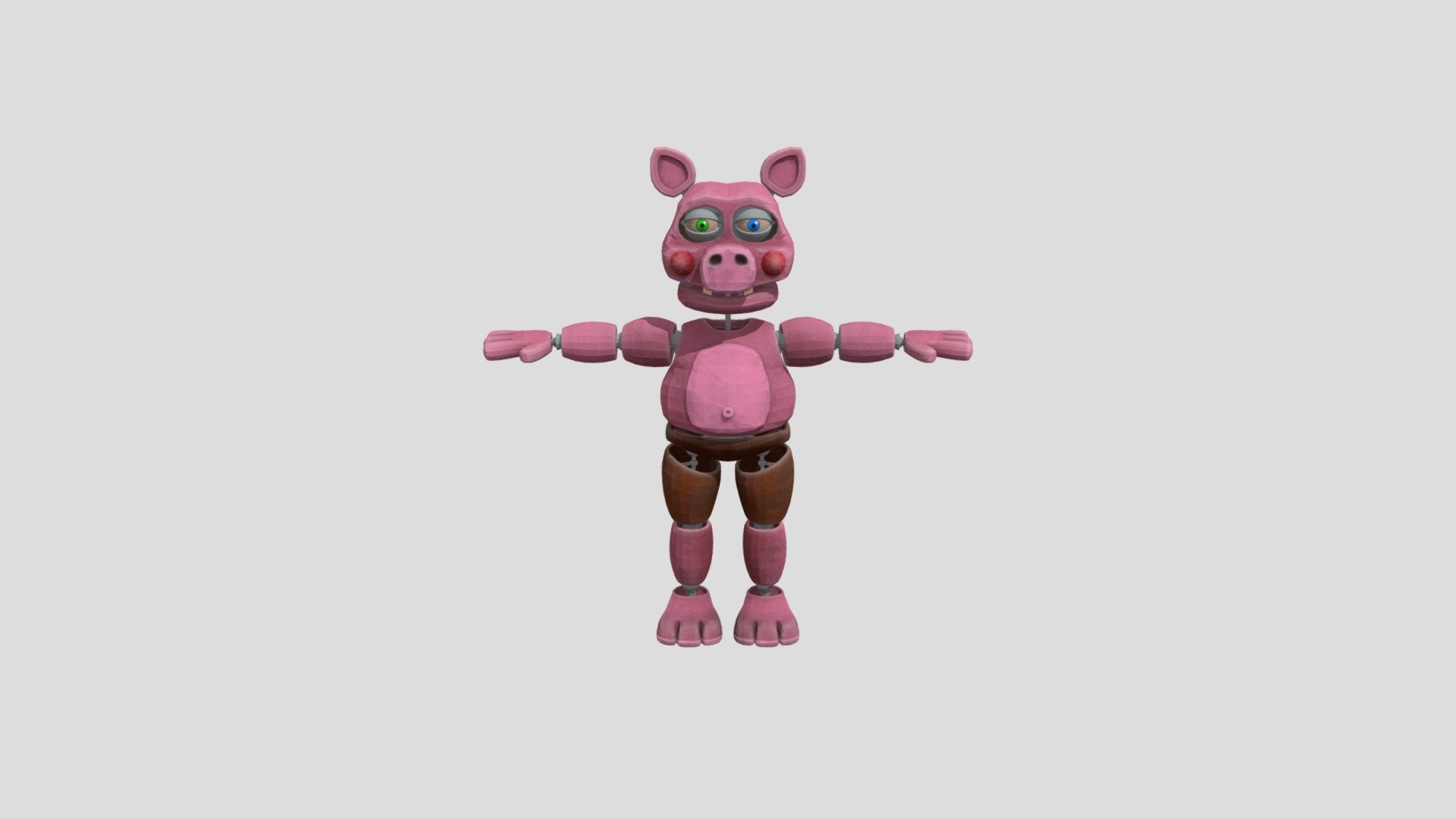 Fnaf hw 2 pig patch model - Download Free 3D model by Shalone_gamer ...