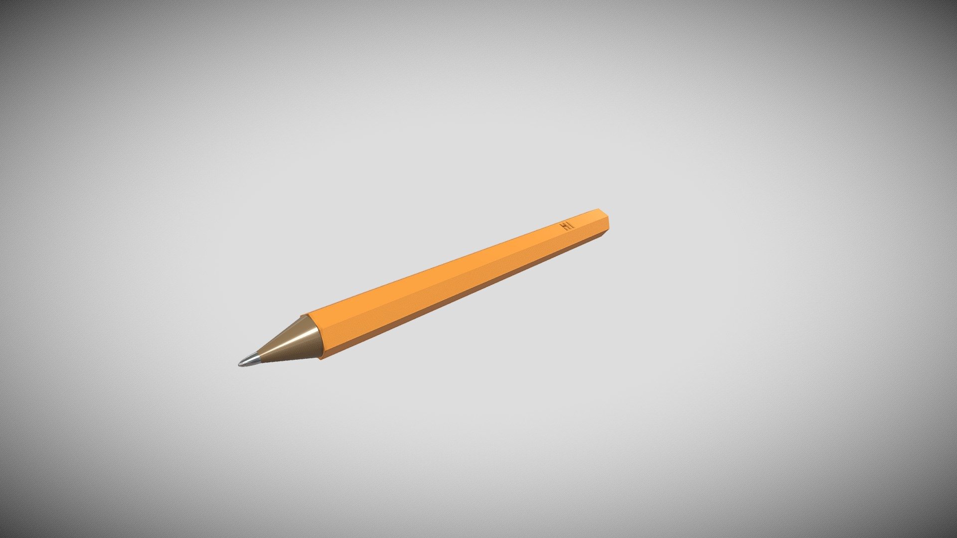 Just a pen - Download Free 3D model by serjeee [3b69a19] - Sketchfab
