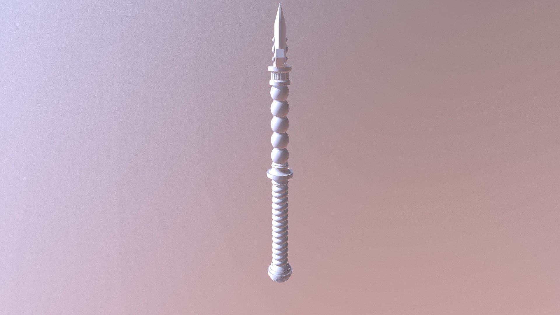 Staff - 3D model by Kennady Wikstrom (@kwikstrom) [3b6a09d] - Sketchfab
