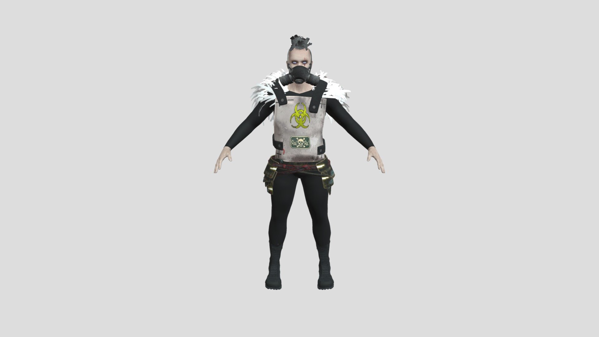 Raider Model - 3D model by Agarodt [3b6adb1] - Sketchfab