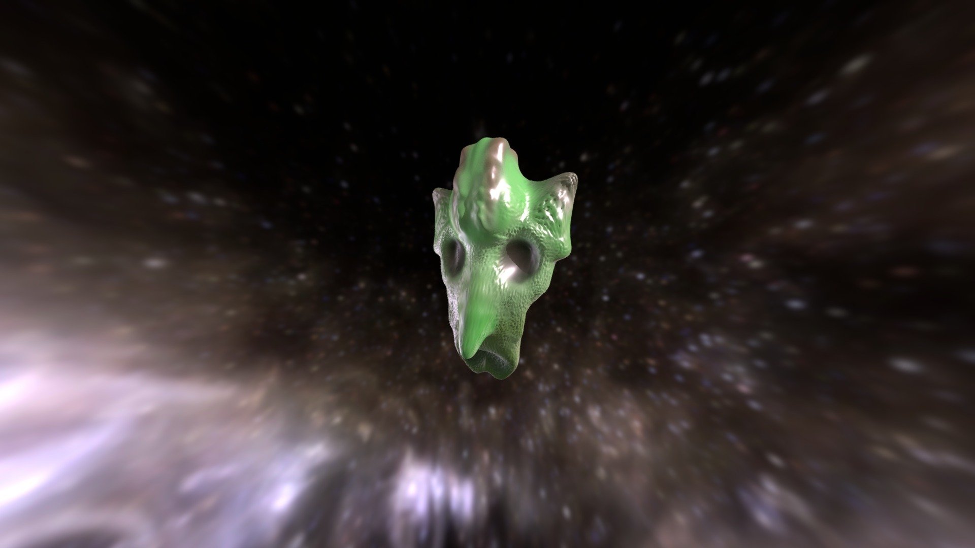 Alien Mask - 3D model by chloeking [3b6c76a] - Sketchfab