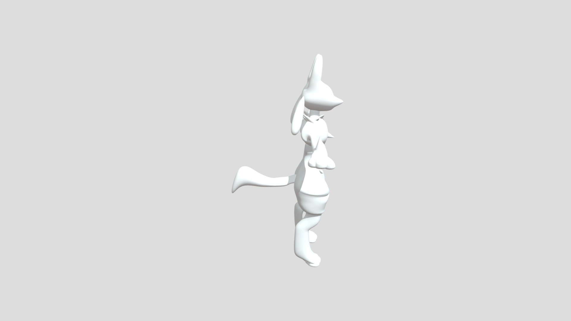 Lucario - 3D model by Reddo Rayon (@reddo_rayon) [3b6d4f7] - Sketchfab