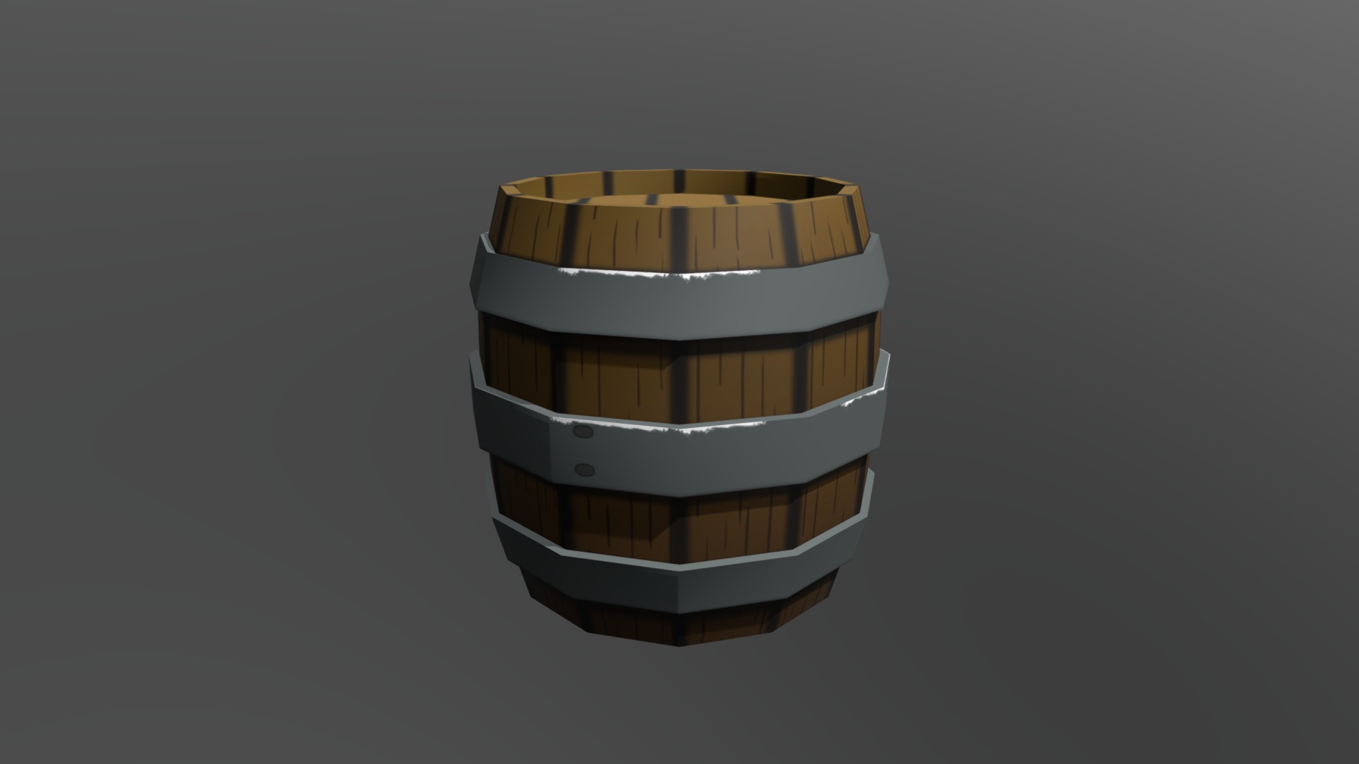 Cartoon Barrel - Download Free 3D model by Joe Panayi (@jpanayi2 ...