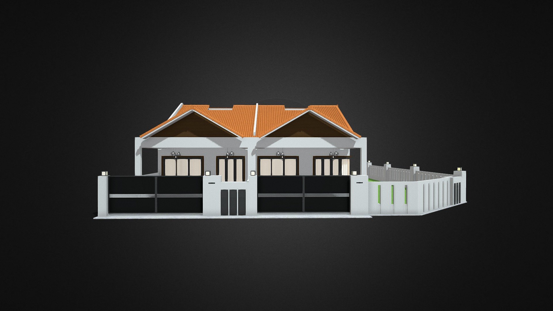 TAMAN MOLEK 2, Parit Pecah, Muar - 3D model by SK Concept (@skconcept ...