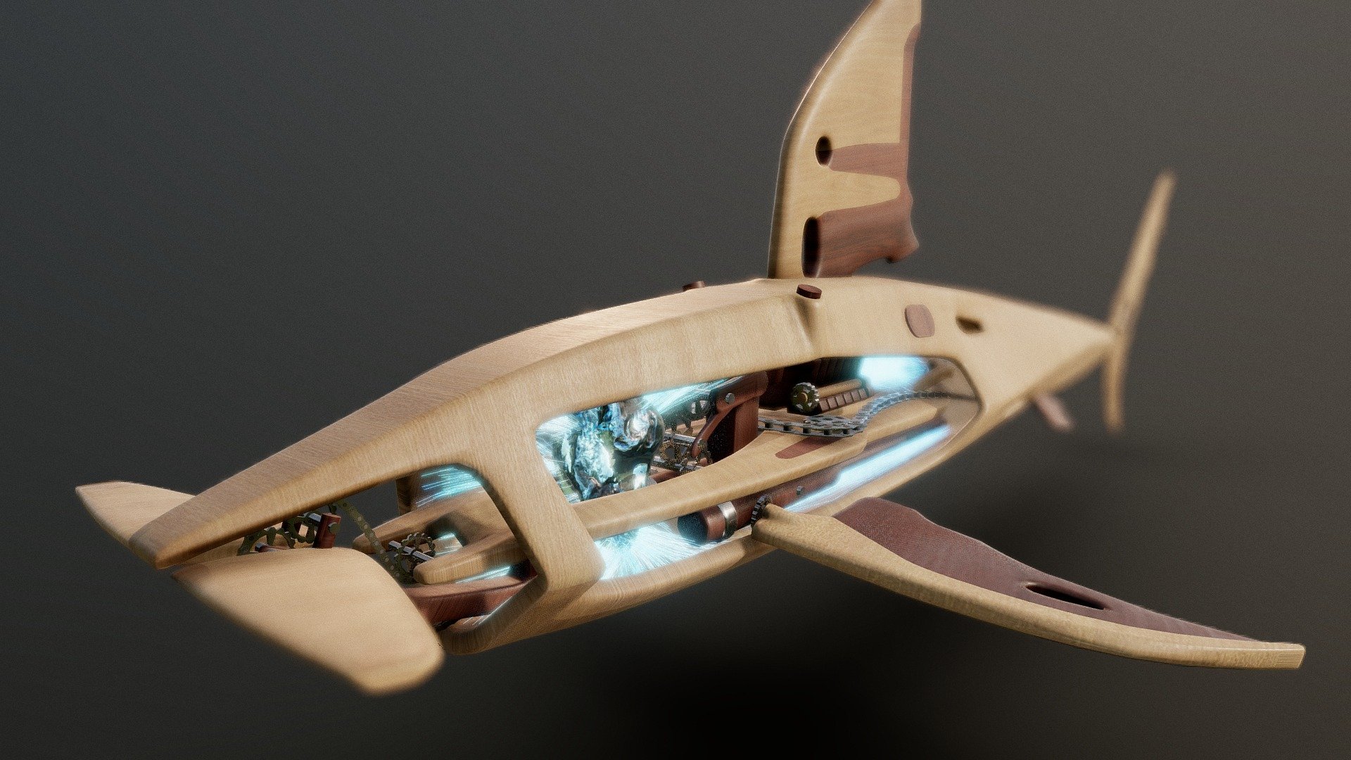 Mechanical Shark - Download Free 3D model by Loïc Norgeot (@norgeotloic ...