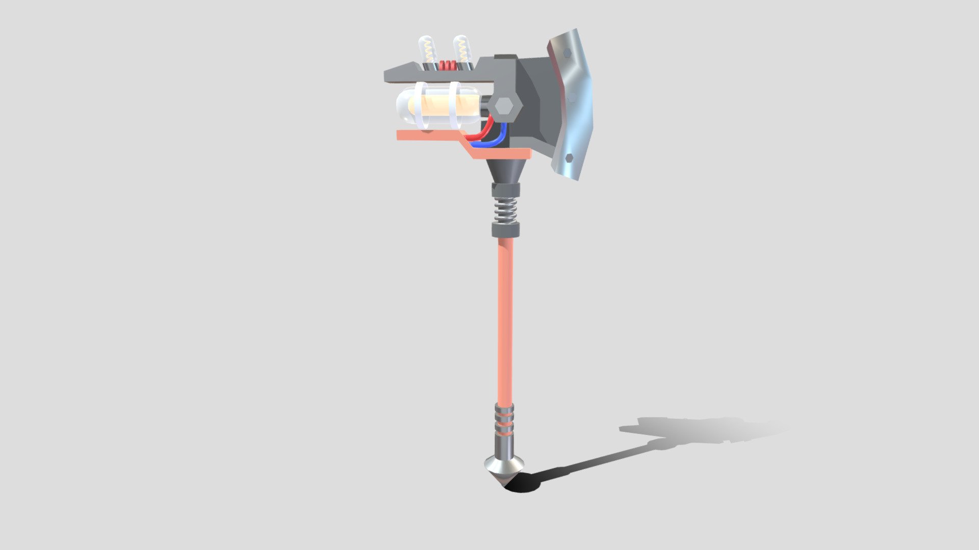 Low-Poly Axe - 3D model by seventy70 [3b6f983] - Sketchfab