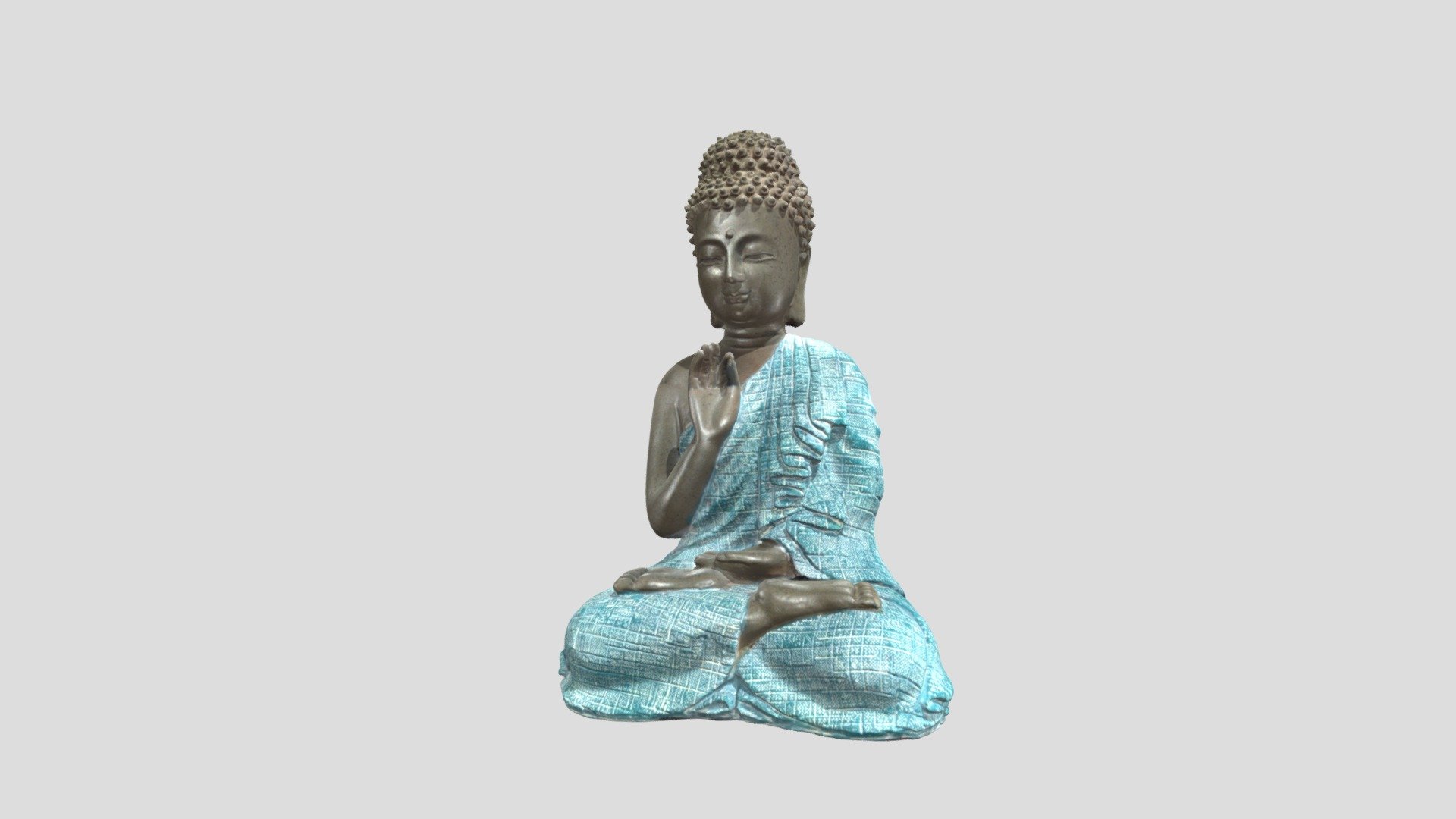 Buddha statue - 3D model by Aberdeen City Libraries ...