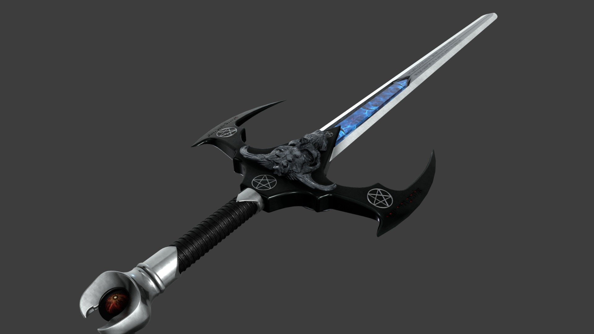 Black Sword - Download Free 3D model by Eduardo Oliveira (@DuduOliveira ...