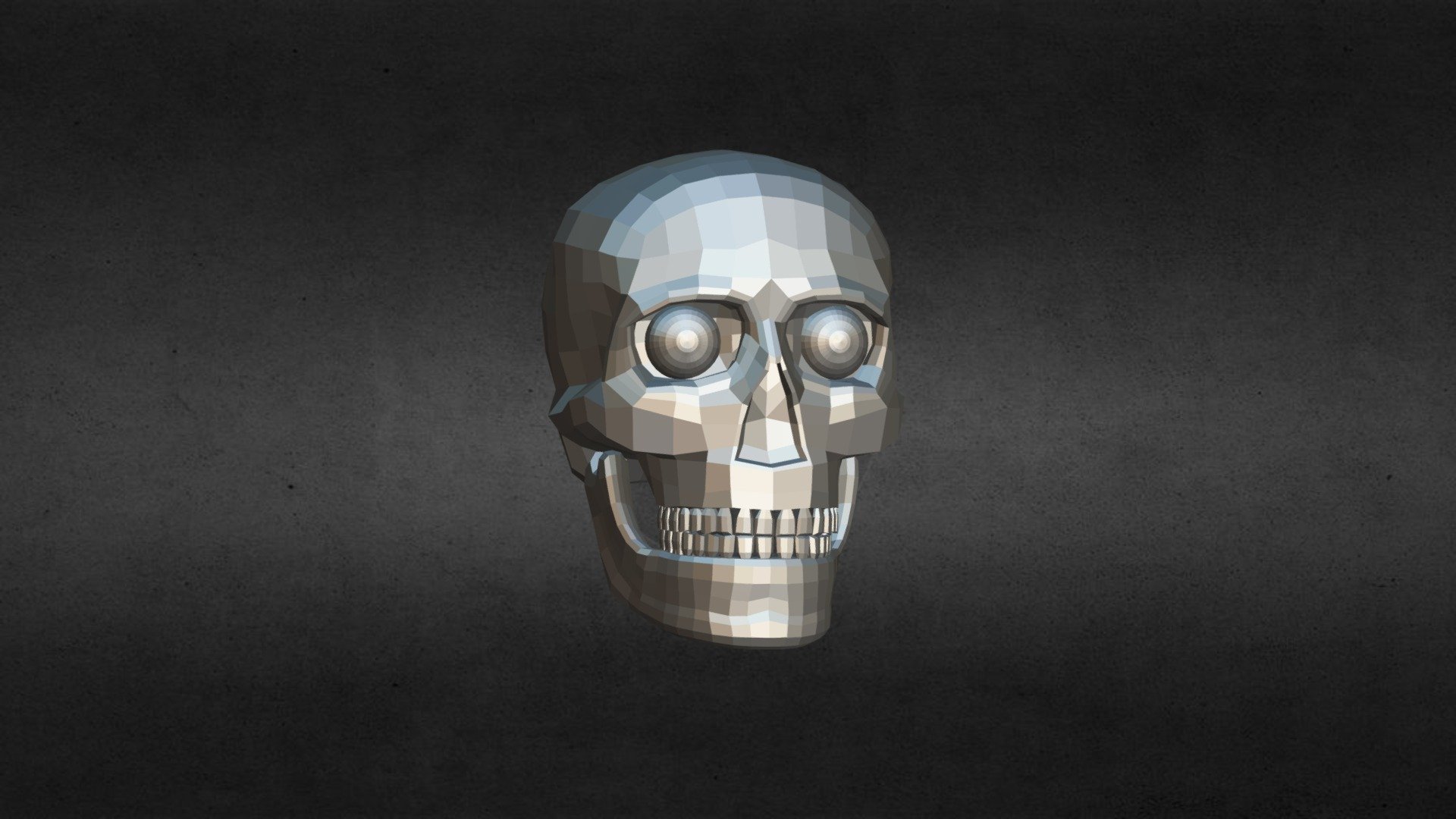 LOW POLY BOX PLANAR SKULL 12-10-2022 - Download Free 3D model by ...