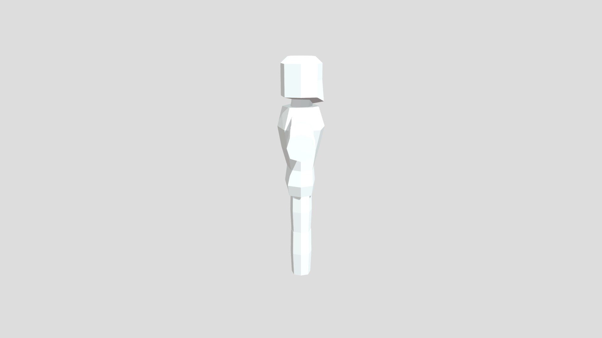 Low poly Humanoid base model - Download Free 3D model by mr ...