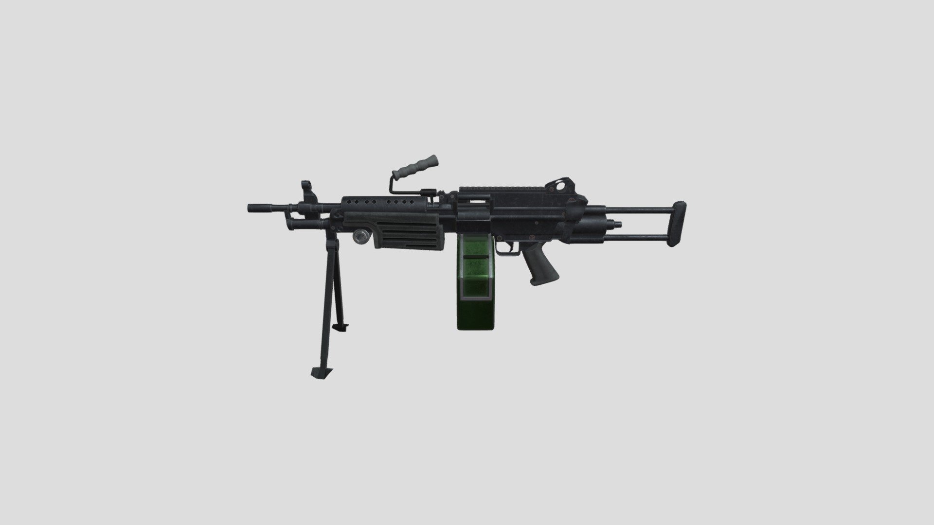 M249 LightMachineGun - Download Free 3D model by NotNathanModel ...