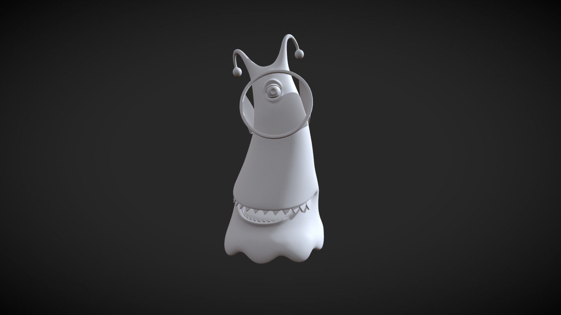CHARACTER#4 - Buzzu In The Intergalactic School - 3D model by ...