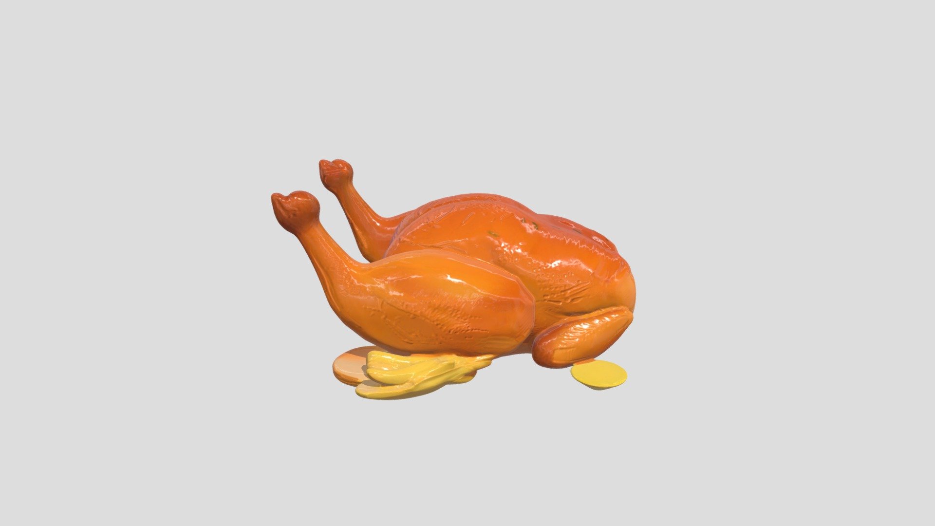 Roast Chicken by Tripo - Download Free 3D model by TripoAI-user ...