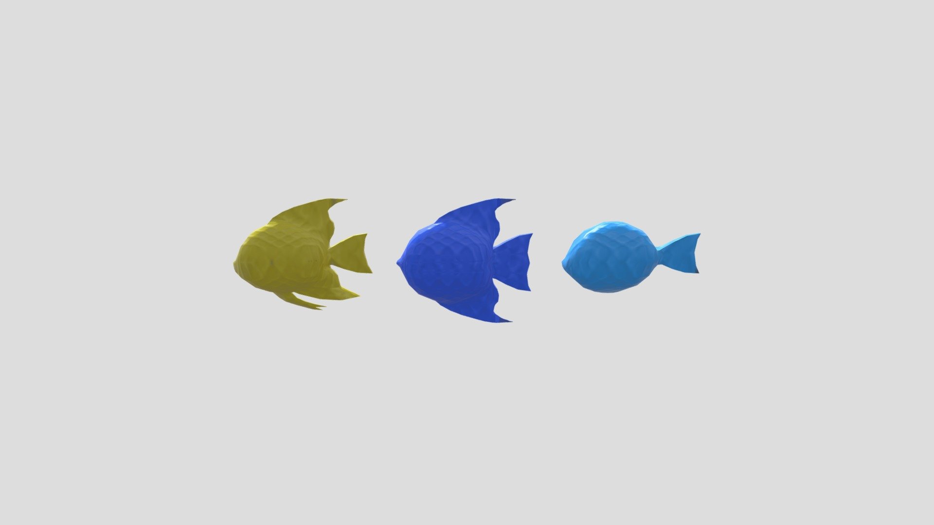 fish basic under water - 3D model by tom campbell (@tommybcampbell ...