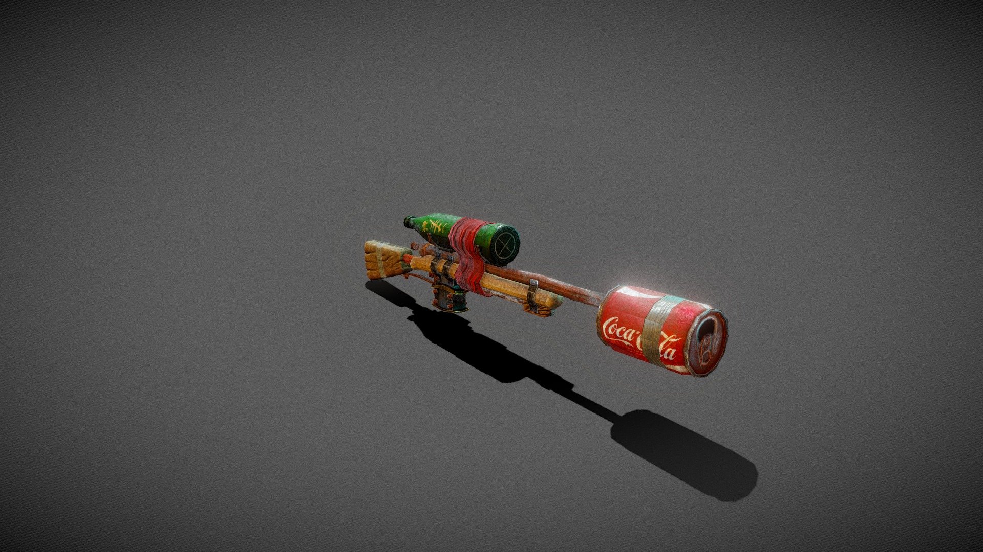 M24 Sniper Rifle [Post apocalyptic handcraft] - Download Free 3D model ...