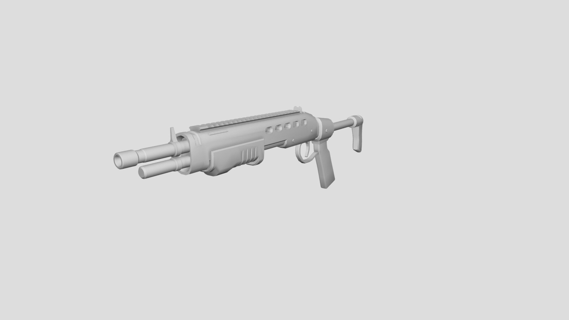 REDUX: HMT12 Shotgun - 3D model by Rookstun [3b76f0f] - Sketchfab