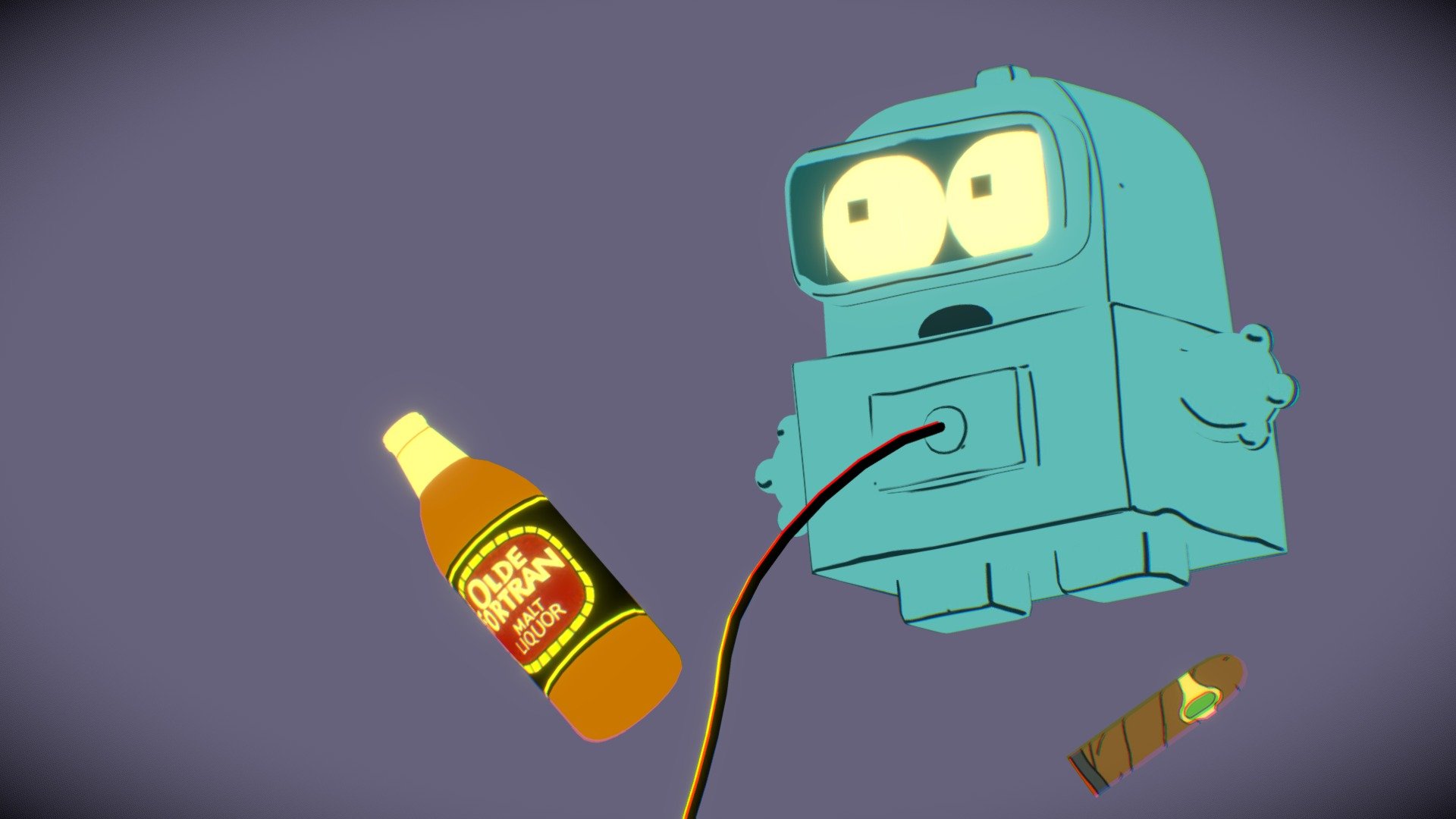 Baby Bender - Download Free 3D model by Mora (@MoraAzul) [3b77d28 ...