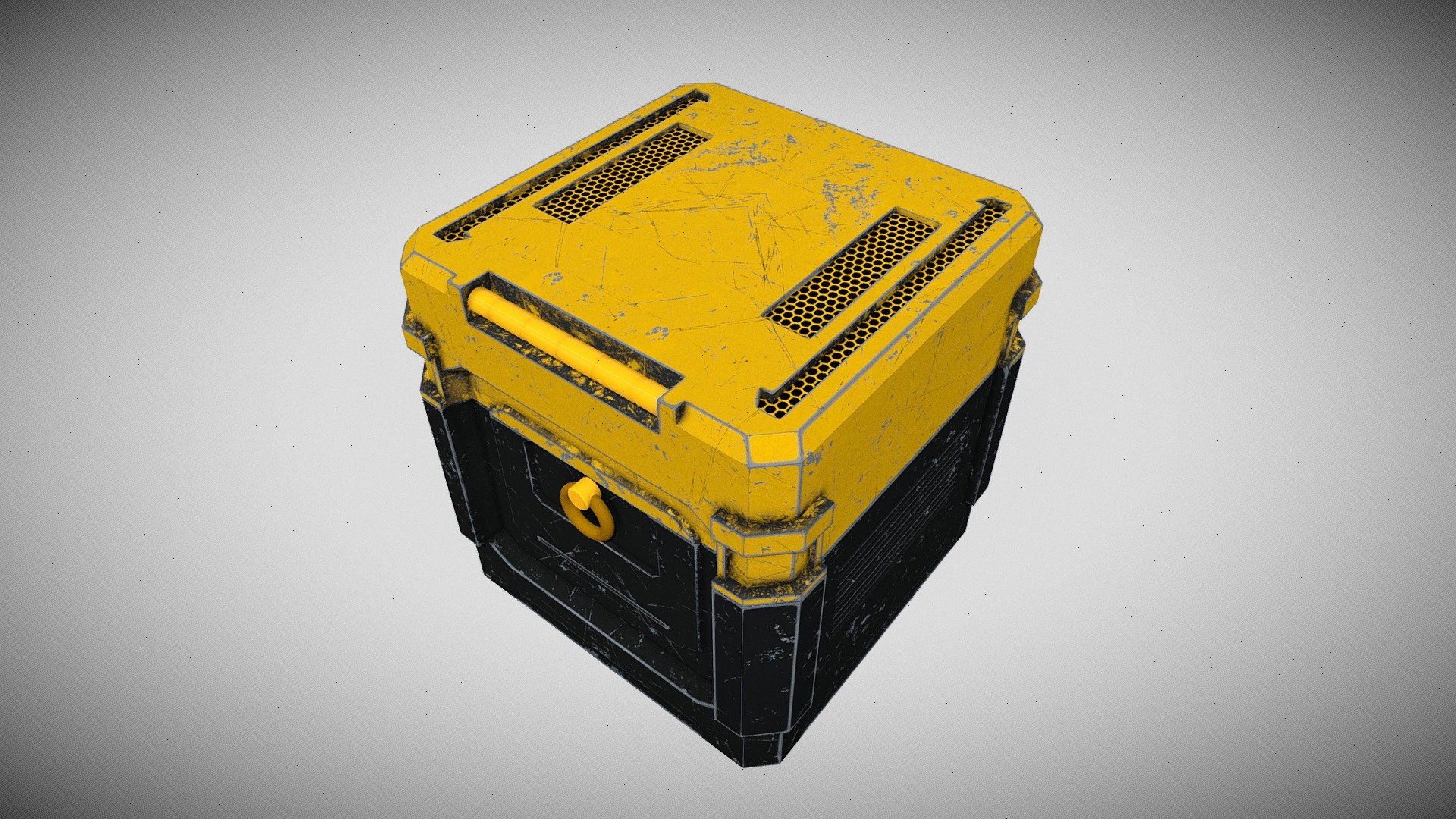 Box Sci-fi - 3D model by felipesantolim [3b78db5] - Sketchfab