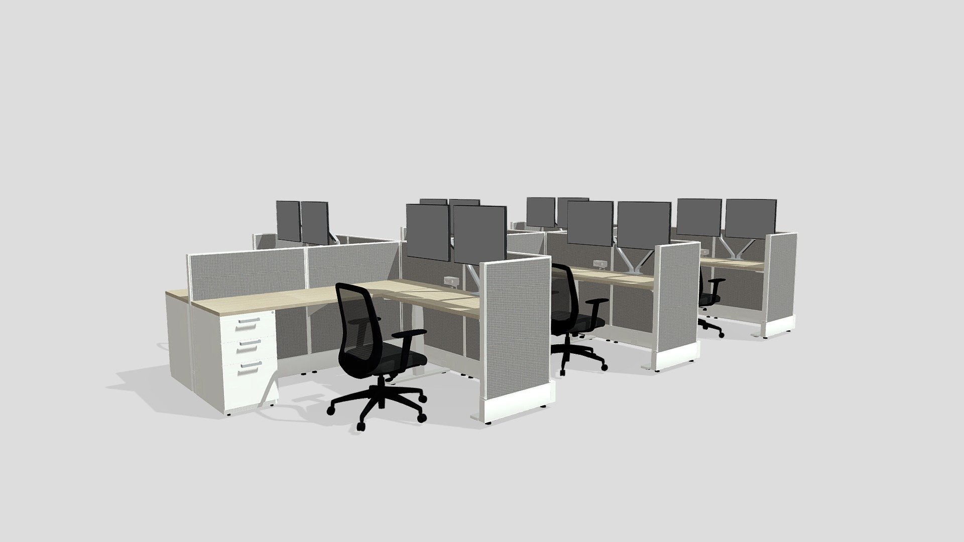 Idea Starter - HAT Panel Workstation - 3D model by WorkspaceDigital ...