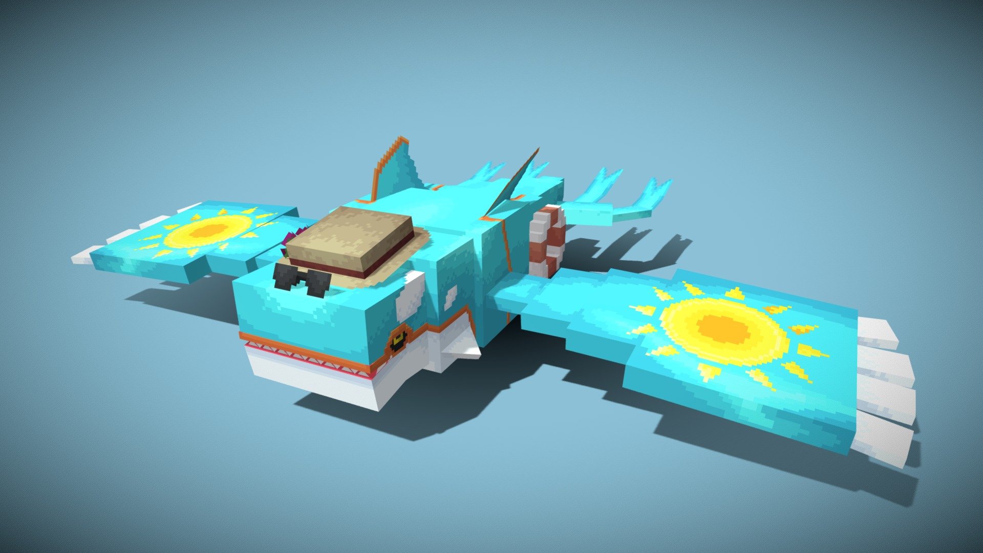 Summer Kyogre (Cobblemon) - 3D model by Rain (@rainsrenders) [3b79fa3 ...