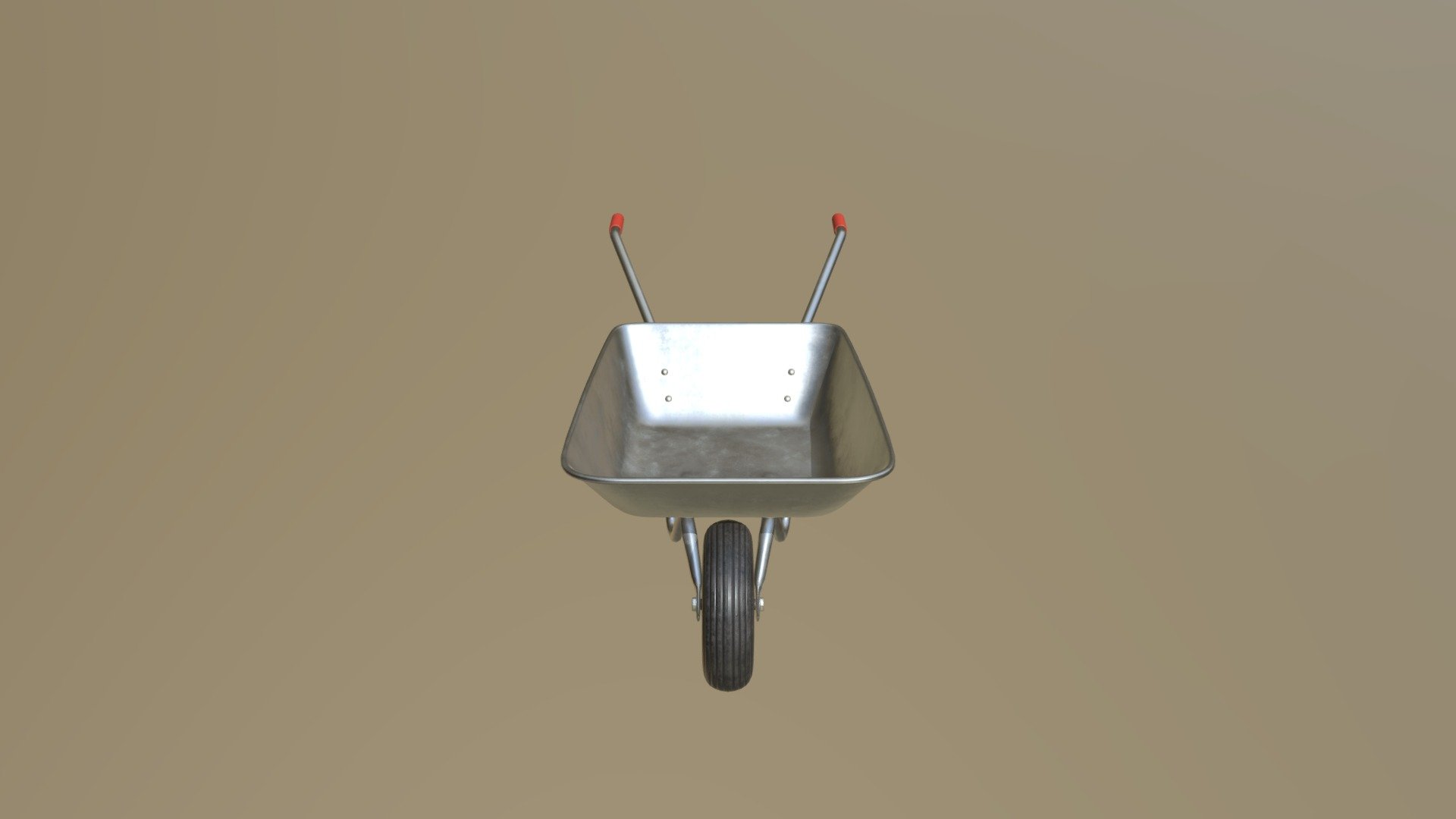 Wheelbarrow - 3D model by mzhigalov28 [3b7ab07] - Sketchfab