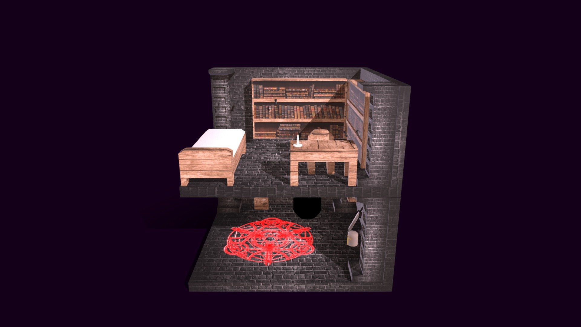 Mazmorra - 3D model by erlantzgsc [3b7dfa5] - Sketchfab