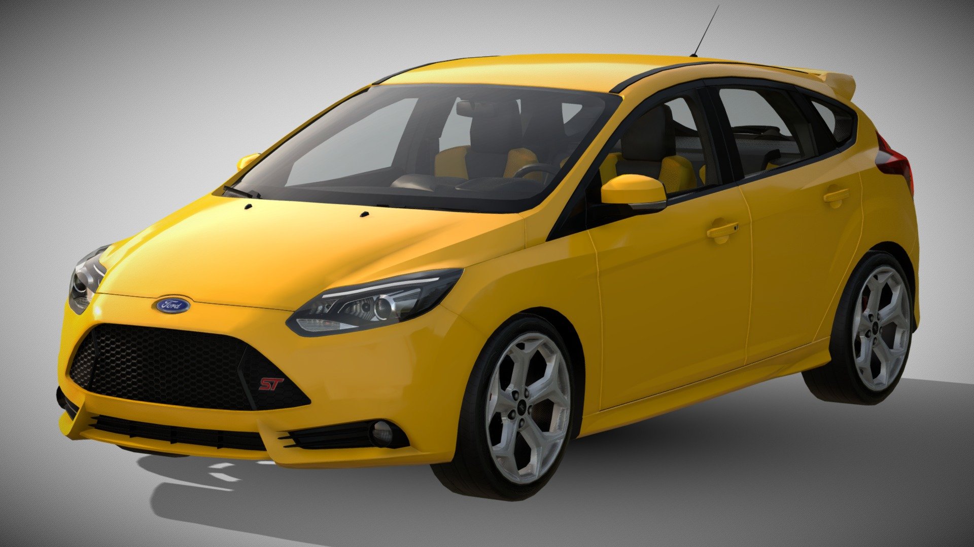 2013 Ford Focus ST - Download Free 3D model by Ddiaz Design (@ddiaz ...