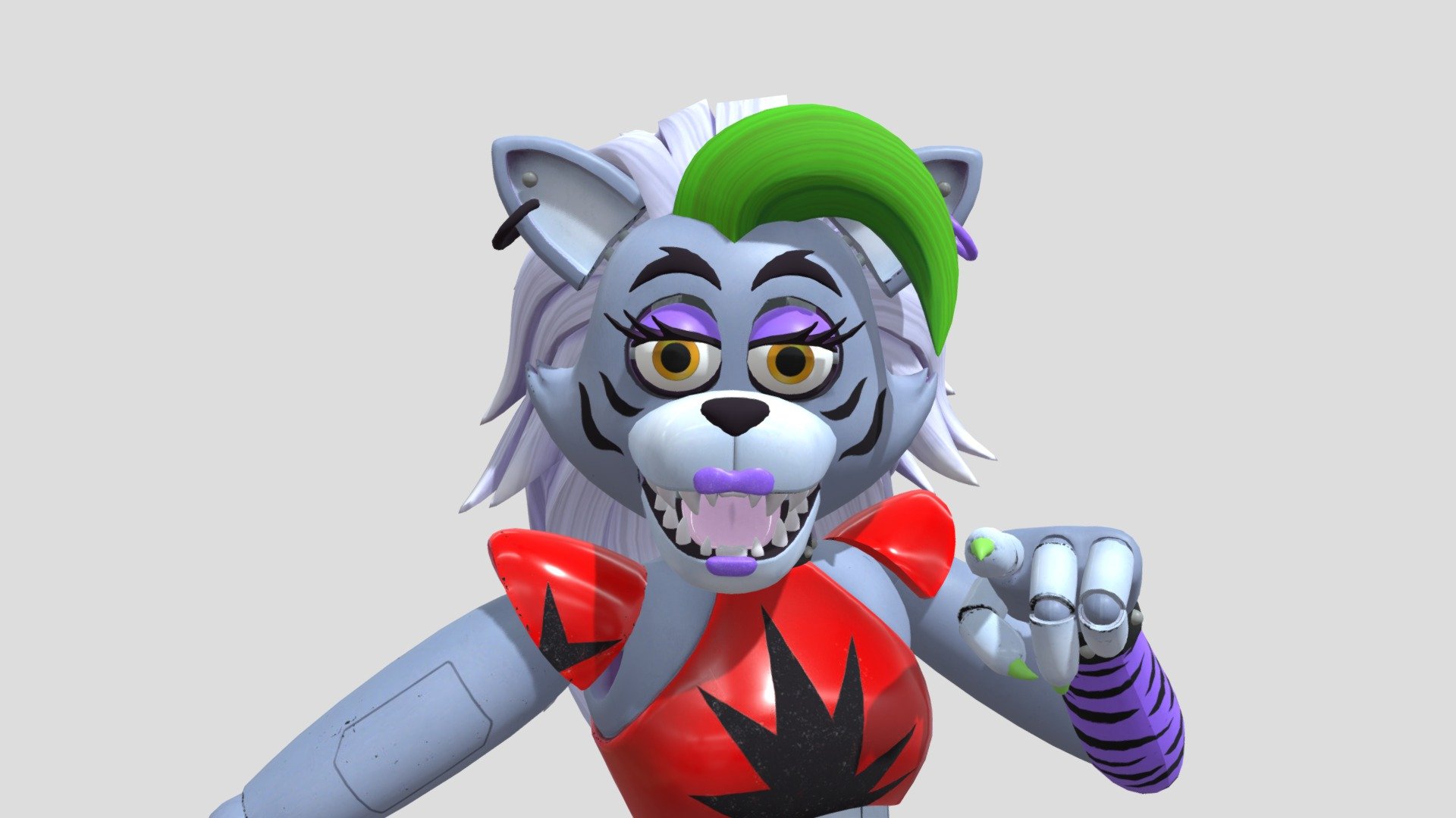Talking Roxy Download Free 3d Model By Donmcdonough 3b81138 Sketchfab