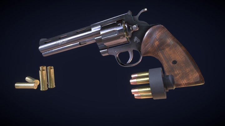 Revolver 3D models - Sketchfab