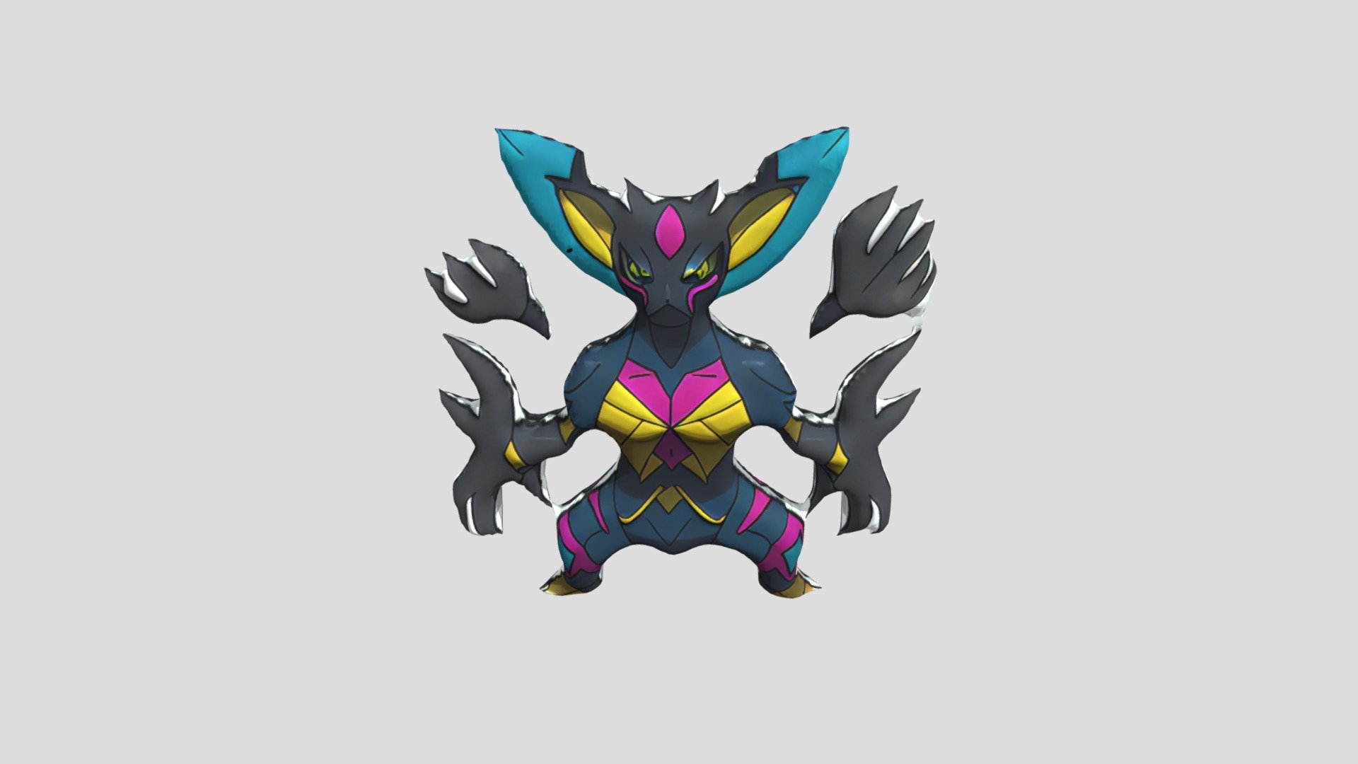 Pokemon Goal 524 - Download Free 3D model by klrxyz [3b82017] - Sketchfab