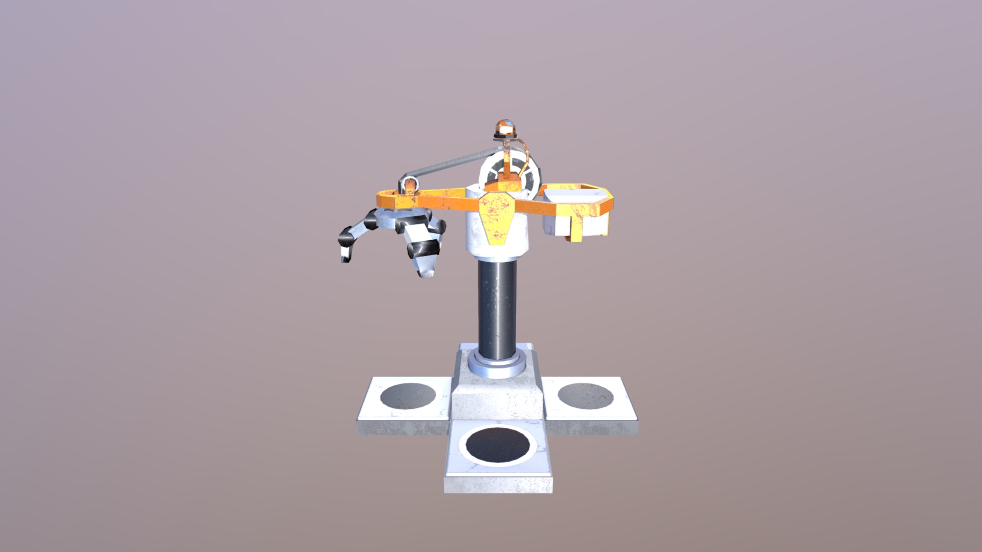 Game Asset Crane - 3D model by michaelkeutmann [3b82248] - Sketchfab