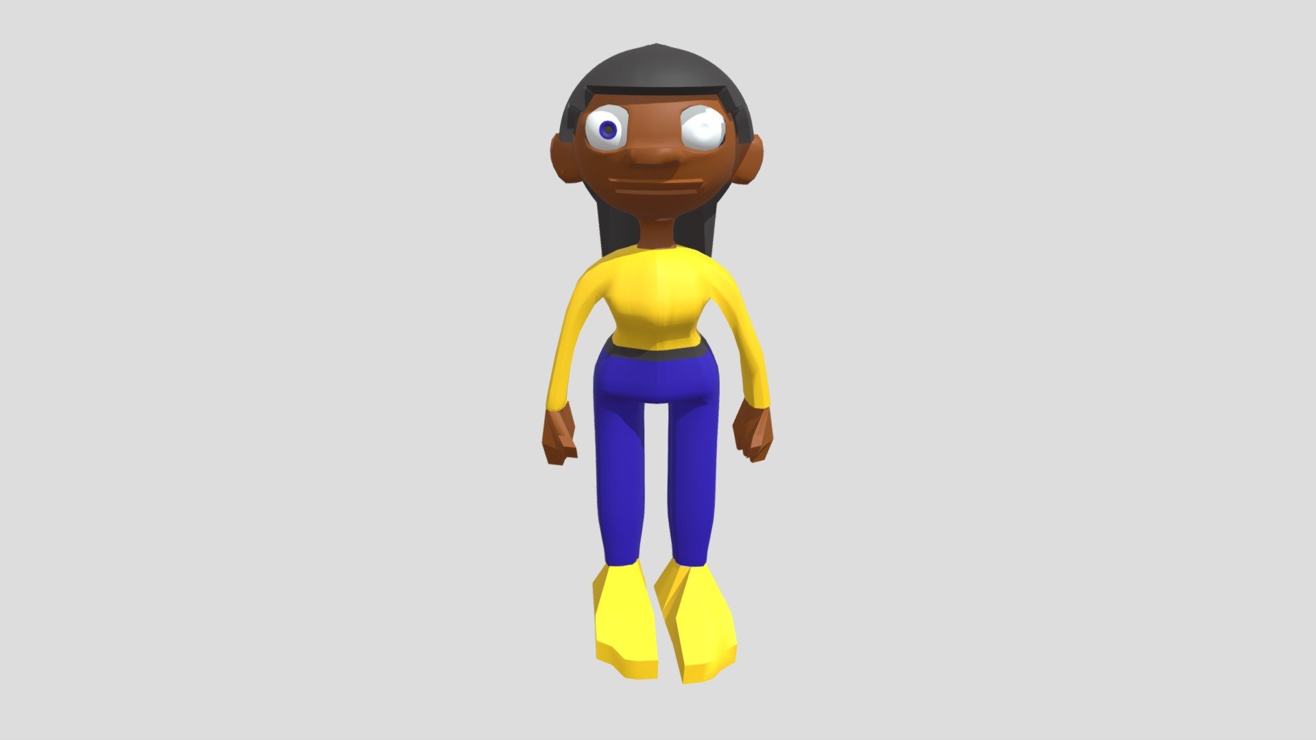 characteer named yellow - 3D model by Jaeda.Tibbs [3b8538d] - Sketchfab