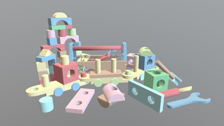 Block 3D models - Sketchfab